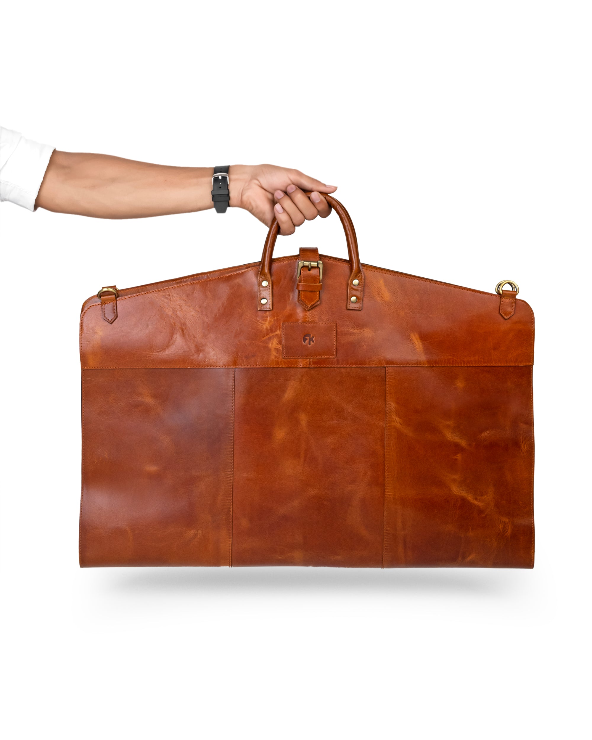 Vintage Crunch Leather Suit Cover
