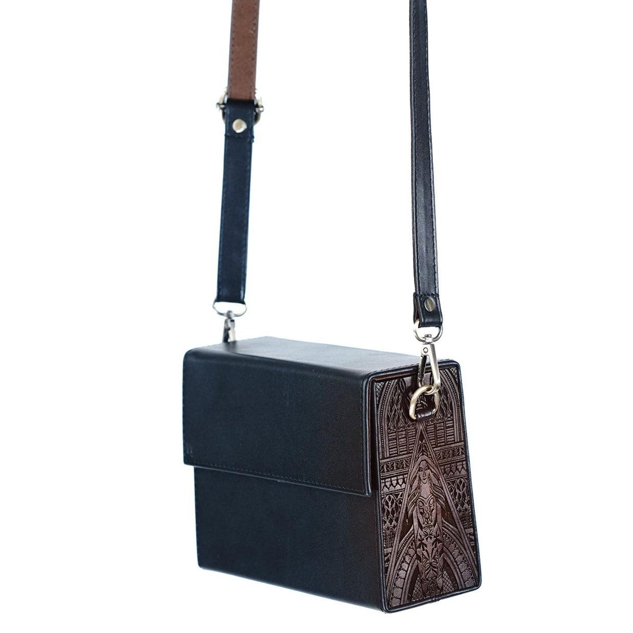Angelica Black Leather Bag