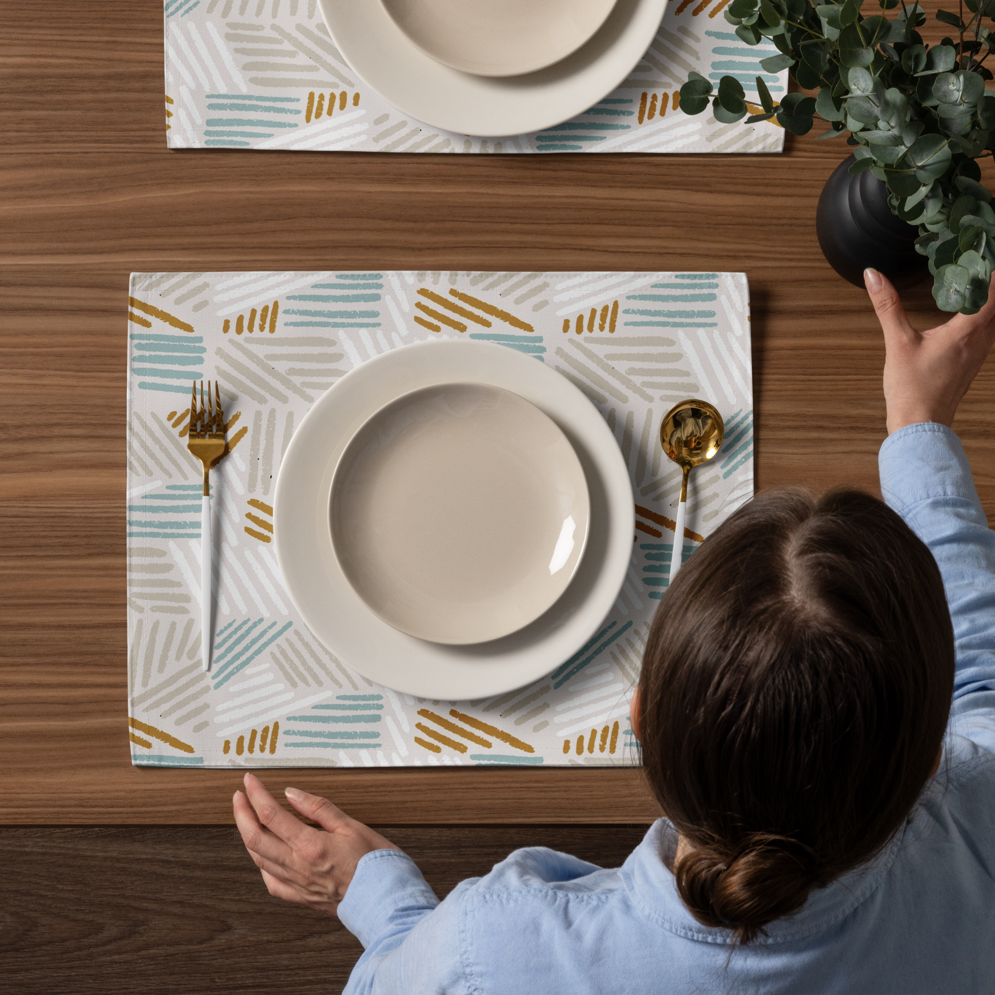 Geometric Placemat Set